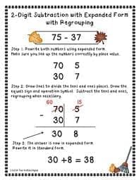 Subtraction with Regrouping - Stress Free Math for Kids
