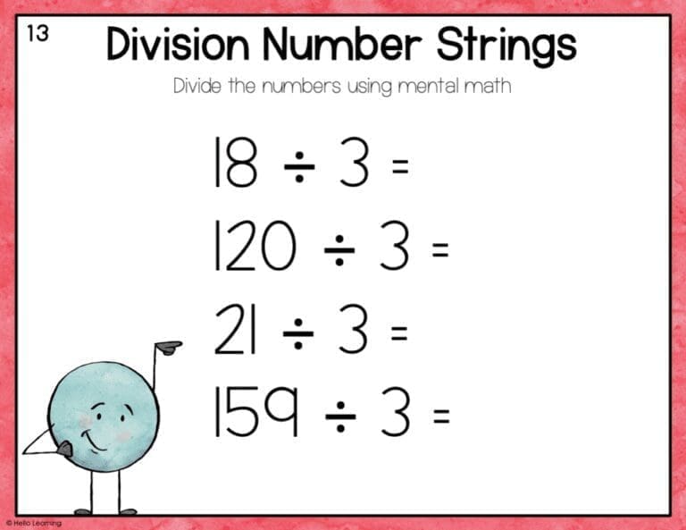 Number Strings - Stress Free Math for Kids