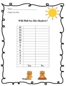 Math For Groundhog Day - Stress Free Math for Kids