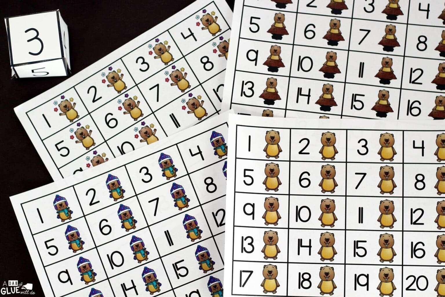 Math For Groundhog Day - Stress Free Math for Kids