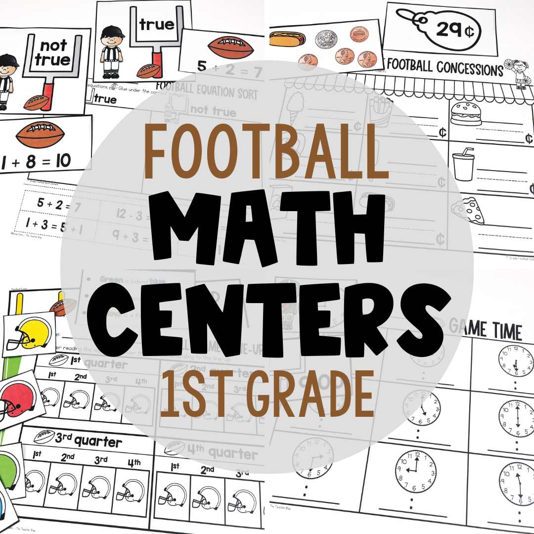 Super Bowl Math - Stress Free Math for Kids